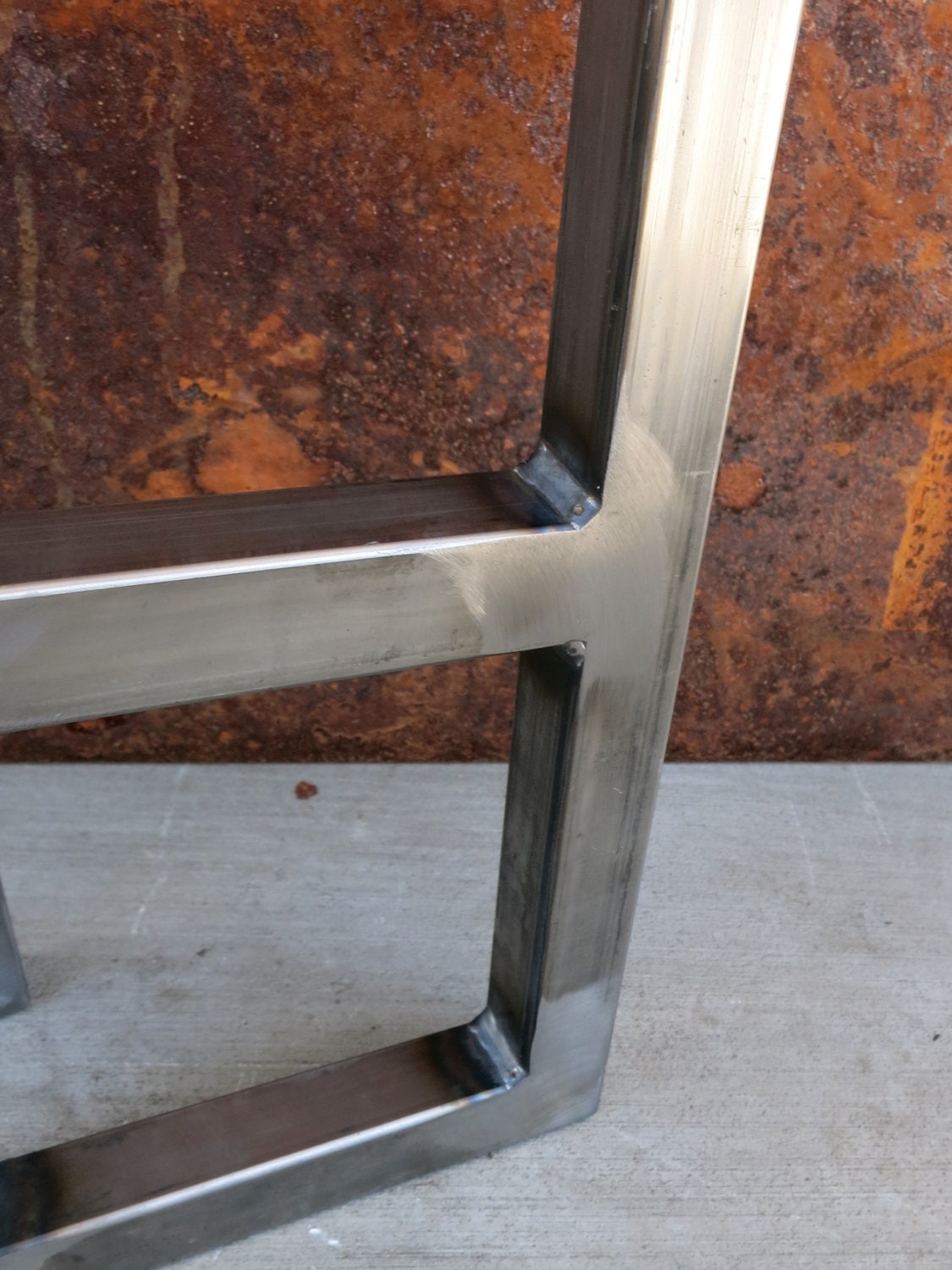 Metal Table Legs Set of 2 1'' tube