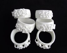 Popular items for ceramic napkin rings on Etsy