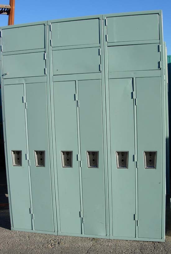 Antique Green 2-Person Vintage Style Locker Set – Haute Juice