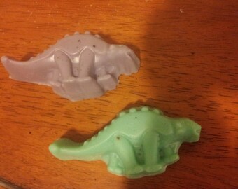 Dinosaur Soap / Dino Soap / Mini Soaps / Favor / Goat Milk