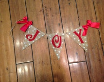 Popular items for joy banner on Etsy