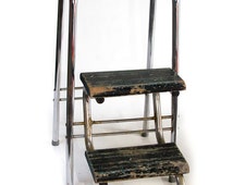 Popular items for vintage step stool on Etsy