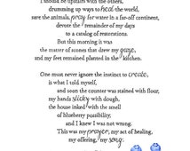 Popular items for poetry broadside on Etsy