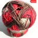Alize flower yarn. beige color 5075 butterfly yarn by HandyFamily