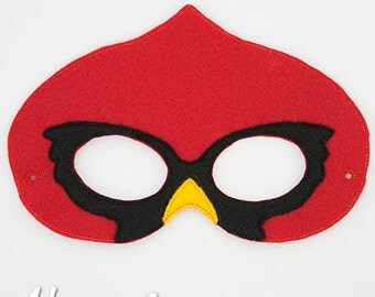 Cardinal mask | Etsy