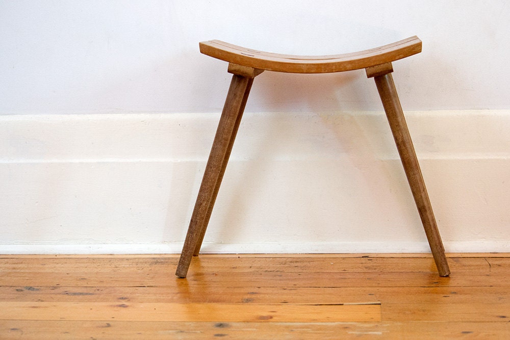 Vintage Saddle Style Stool – Haute Juice