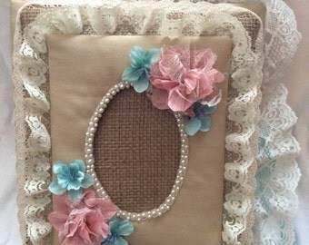Fabric photo frame | Etsy