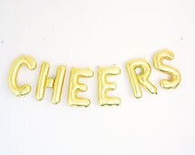 Popular items for cheer letters on Etsy