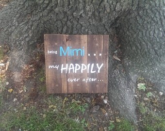 Mimi sign | Etsy