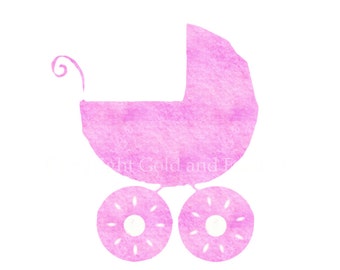 Pram clipart | Etsy