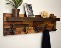 Popular items for rustic coat rack on Etsy