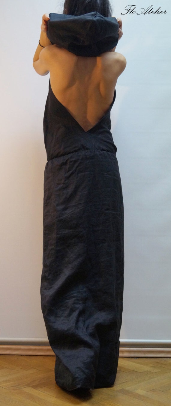Summer Dresslong Linen Dress Long Casual By Floatelier On Etsy