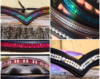 Horse browband | Etsy