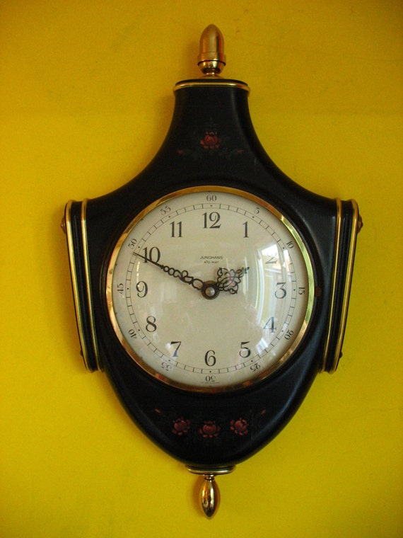 Junghans Rare Model aTo-mat Wall Clock.