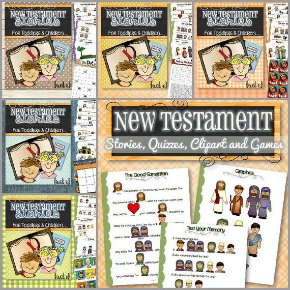 Complete New Testament Stories For Toddlers and by TimeSavors