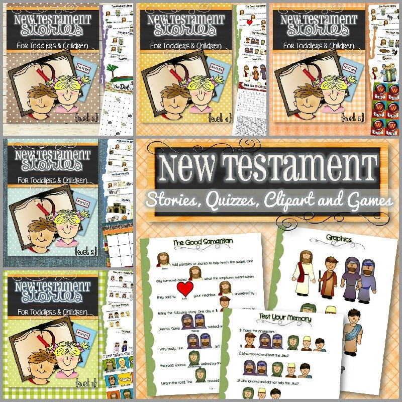Complete New Testament Stories For Toddlers and by TimeSavors