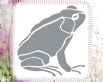 Unique frog stencil related items | Etsy