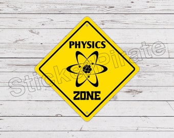 Physics sign | Etsy