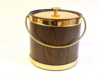 Wood ice bucket | Etsy