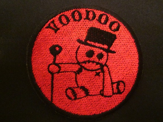 Voodoo patch iron on patch by BalkisBoutique on Etsy