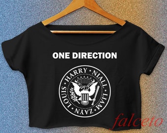 One Direction Shirt Women Crop Top 1D tshirt Women Crop Tee OD 01
