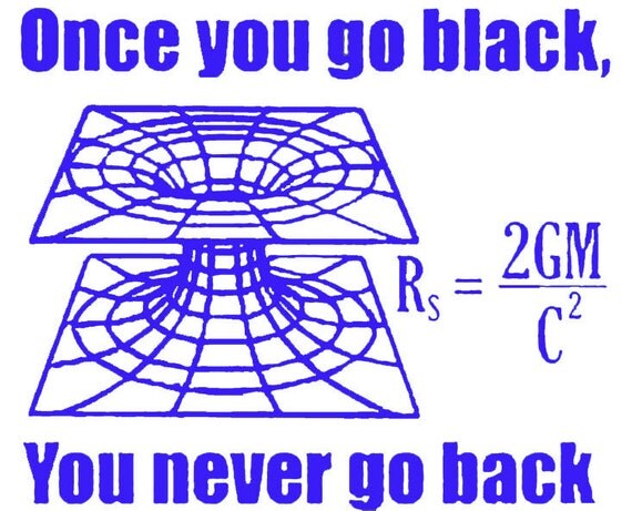 Items similar to Once You Go Black, You Never Go Back Black Hole vinyl ... Items similar to Once You Go Black, You Never Go Back Black Hole vinyl ...