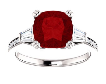 Popular items for lab created rubies on Etsy