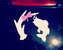 Popular items for girly car decals on Etsy