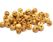 Popular items for bone skull bead on Etsy