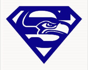 Seahawks Superman Logo