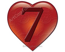 Popular items for heart font on Etsy