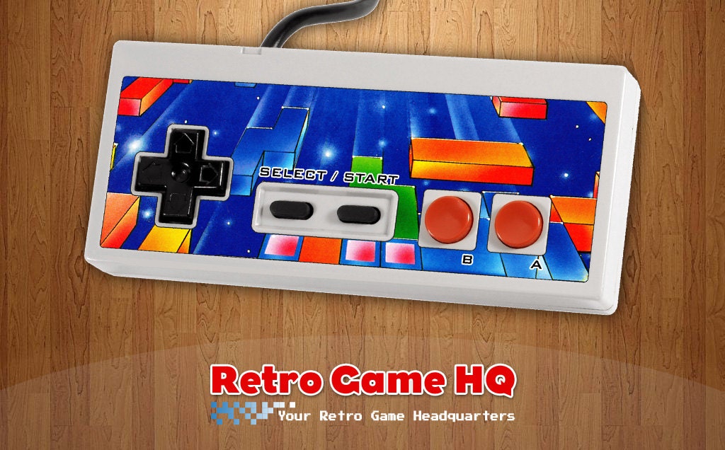 NES Tetris Controller Overlay Controller Not Included