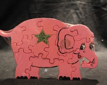 Popular items for elephant puzzle on Etsy