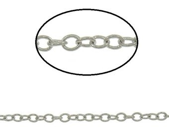 Small Link Brass Cable Chain