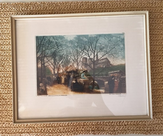 Alfred Hubert Etching