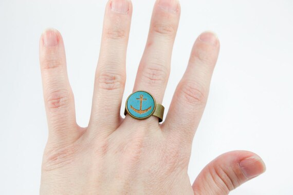 Custom Laser Cut Round Ring Engraved Wood in Adjustable
