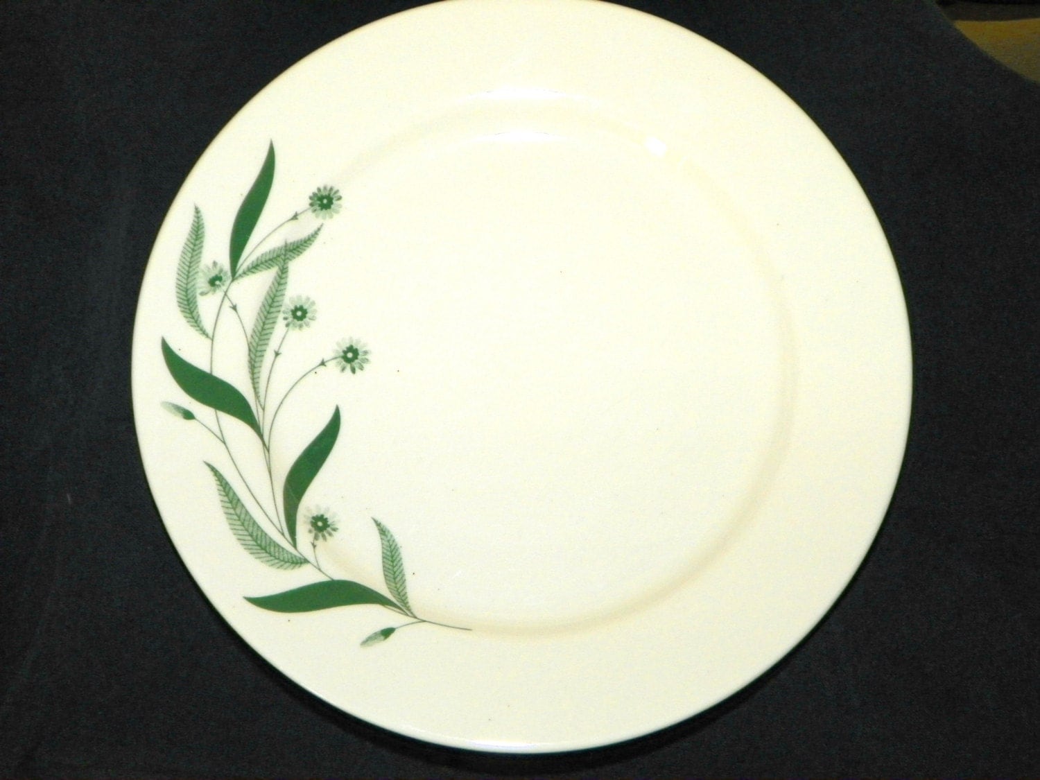 Vintage Homer Laughlin Restaurant Ware Best China Green Field 9″ Dinner ...