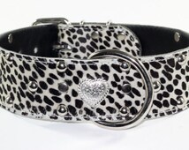 Popular items for leopard dog collar on Etsy