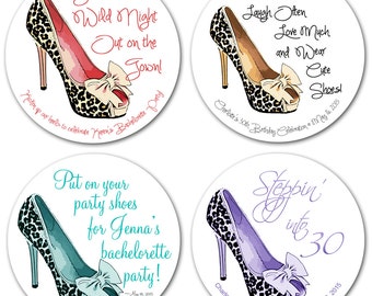 High heel sticker | Etsy