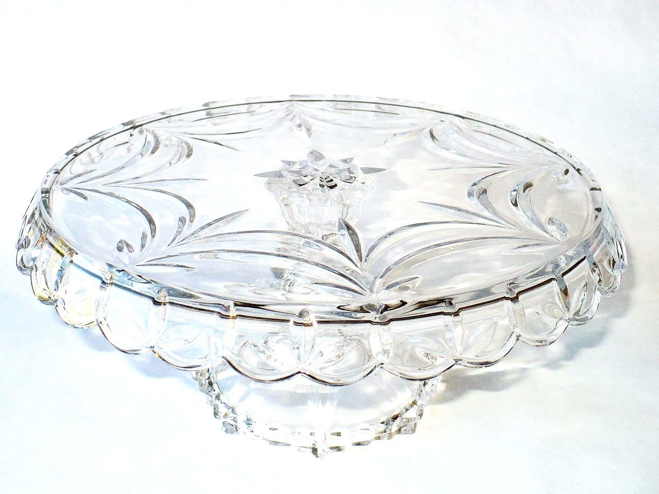 Crystal Glass Pedestal Cake Stand Cake Stand Wedding Bridal