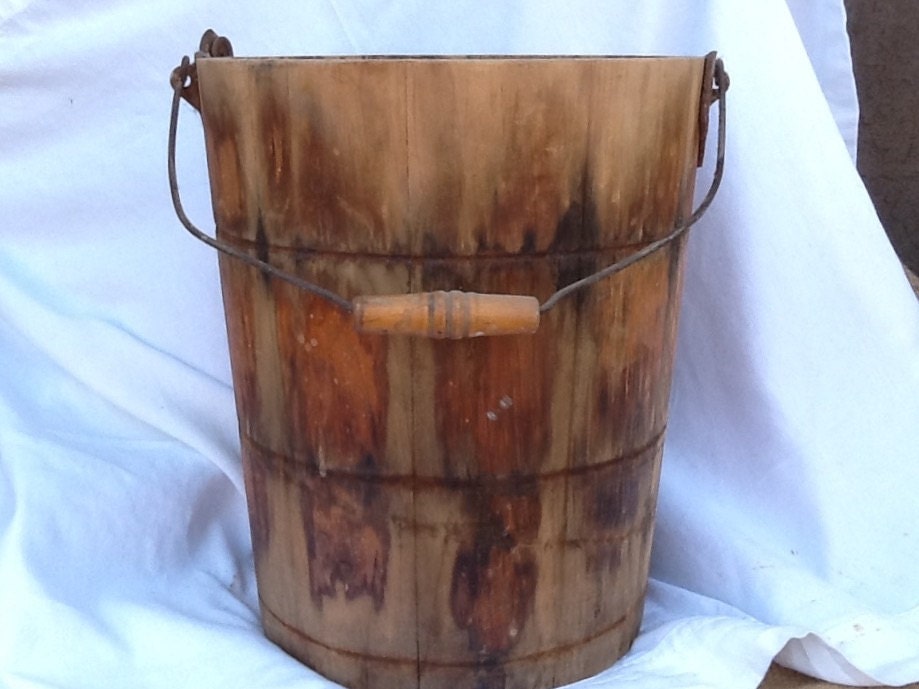 Wood Pail Bucket / Storage – Haute Juice