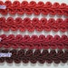 5 Yards 3/8 Red Gimp Braided Trim Gimp Braid Braided