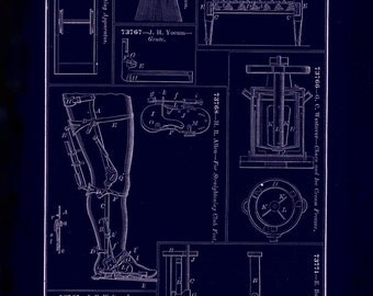 Prosthetic leg | Etsy