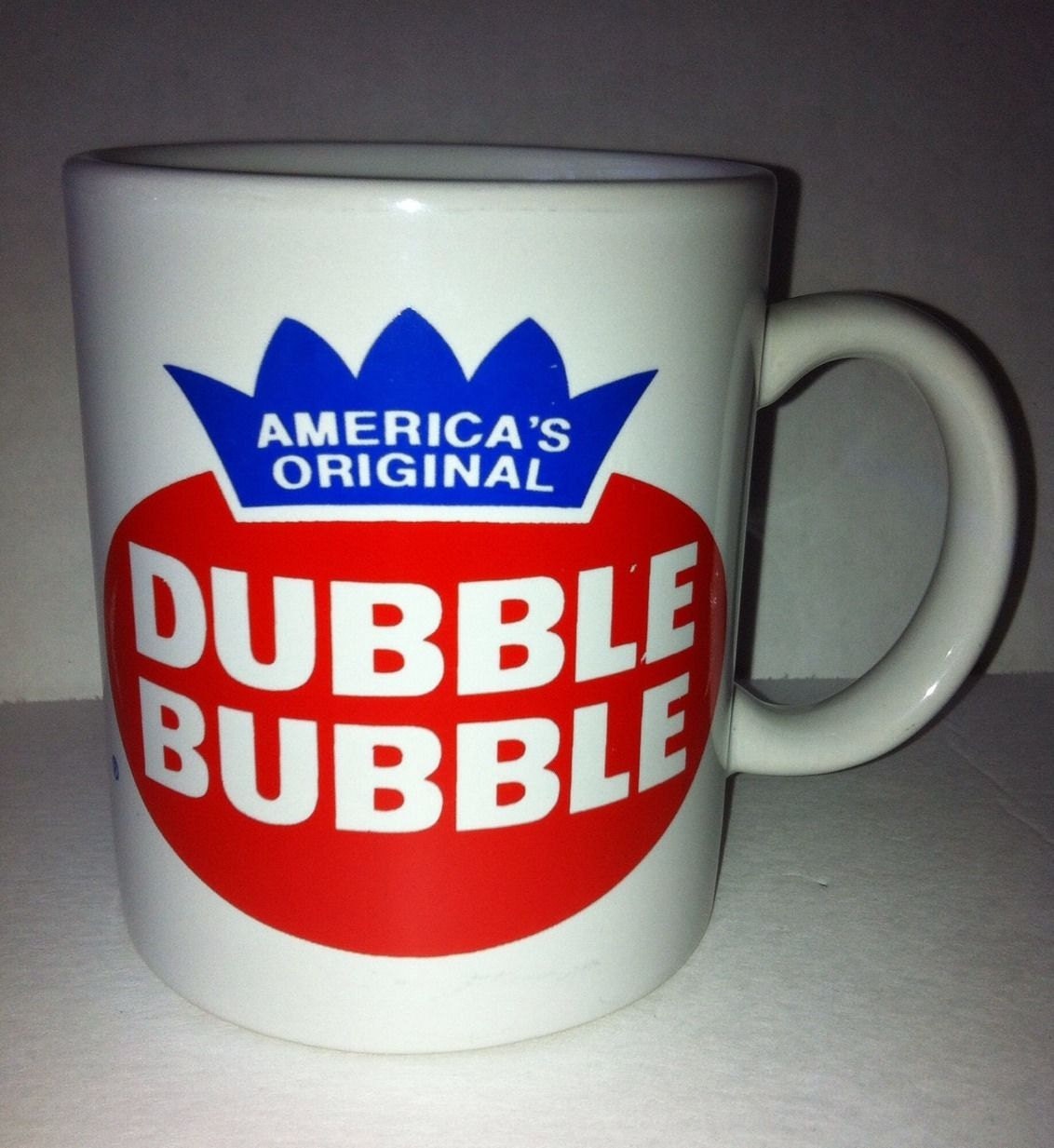 Vintage Original Dubble Bubble Gum Advertising Coffee Mug Retro Cool ...