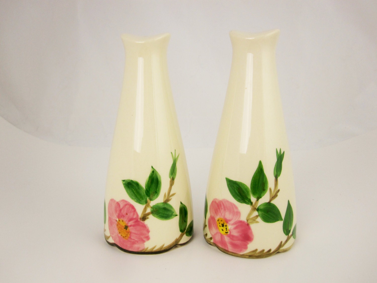 Original 1940s Franciscan ‘Desert Rose’ Pattern – Deep Pink Roses ...