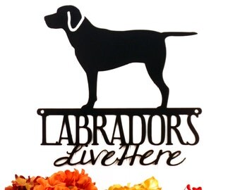 Black lab art | Etsy