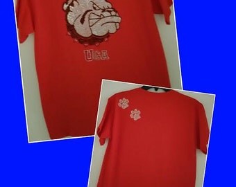 Unique uga logo related items | Etsy