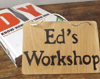 Workshop sign | Etsy