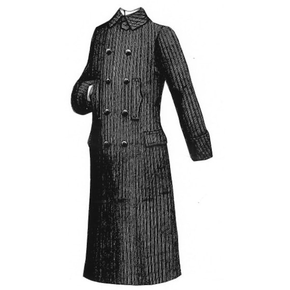 AG1270M - 1888 Men's Ulster Overcoat Sewing Pattern by Ageless Patterns ...