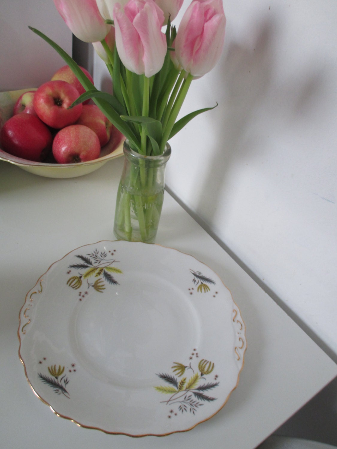 Colclough Stardust Cake Plate Vintage Fine Bone China Perfect for ...